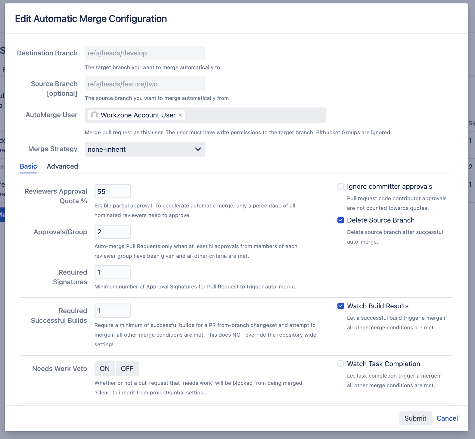 Merge Control: Control simple and advanced merge conditions – Tools for ...