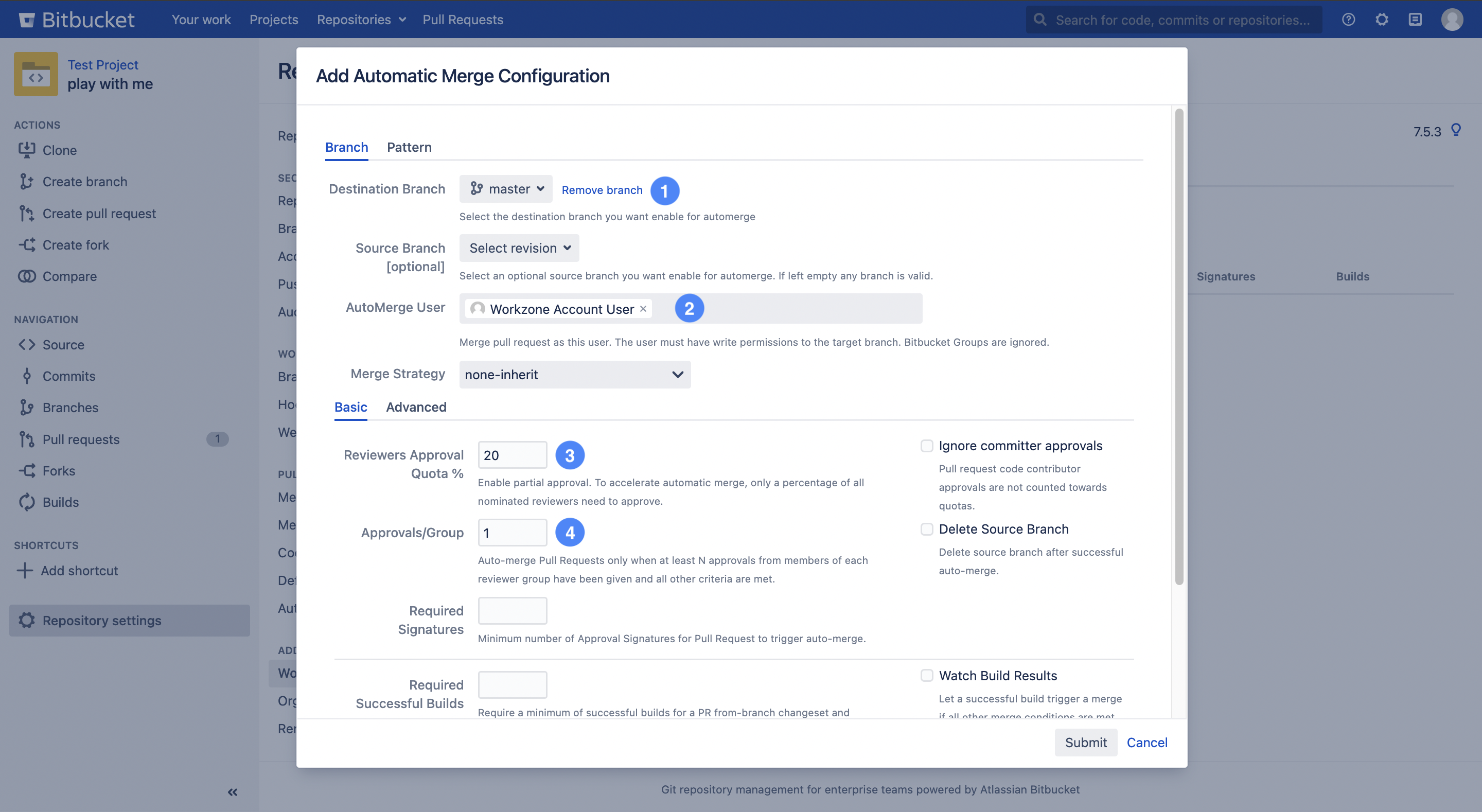 Workzone – Getting Started – Merge Settings - Atlassian Apps for ...