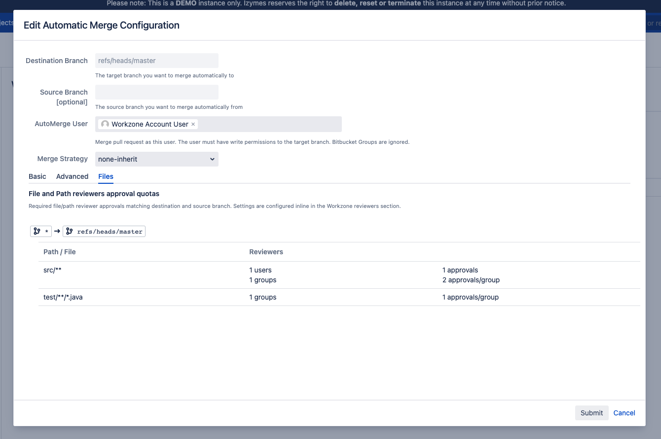 Filepath Approvals In Reviewer Configuration Atlassian Apps For